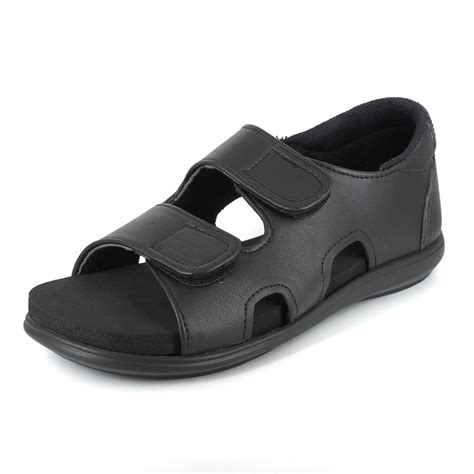 Alright Mens Diabetic Care Soft Mcp Sandal Ag 506 Happywalk