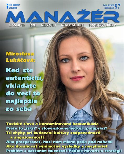 Manažér 97 22020 Časopis Manažér