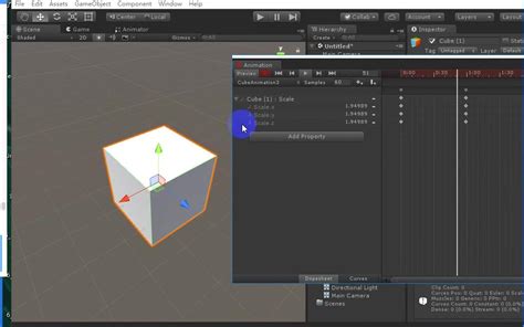 【教程】unity3d 动画的制作与编辑哔哩哔哩bilibili