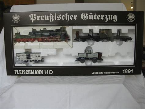 Fleischmann H0 1891 Prussian Freight Train With Steam Catawiki