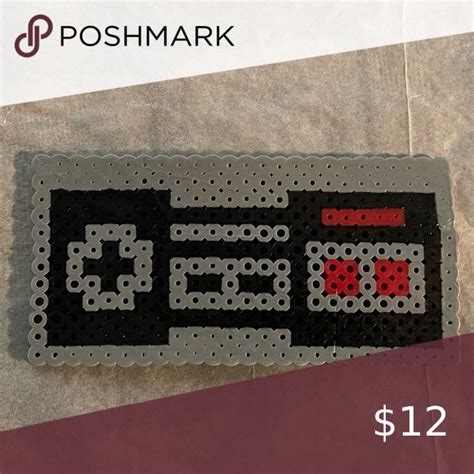 Perler Bead Nintendo Nes Controller