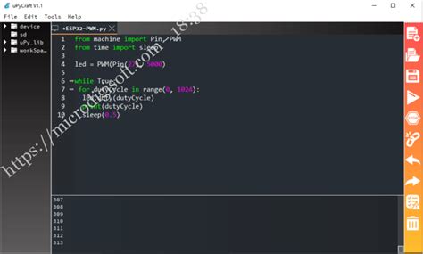 Pwm With Esp And Esp Controlling Led Brightness Micropython