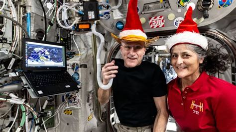 Sunita Williams अंतरिक्ष में क्रिसमस सेलिब्रेट कर रहीं सुनीता विलियम्स