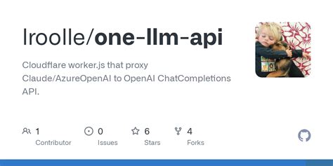 GitHub Lroolle One Llm Api Cloudflare Worker Js That Proxy Claude