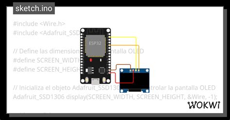 Oled Copy Wokwi ESP32 STM32 Arduino Simulator