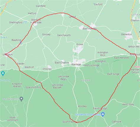 Map And Catchment Area Newbury Street Practice