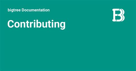 Contributing Bigtree Documentation