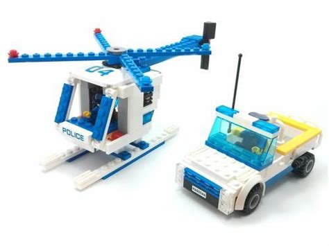 Lego Moc Police Helicopter And Truck By Msx Rebrickable Build With Lego