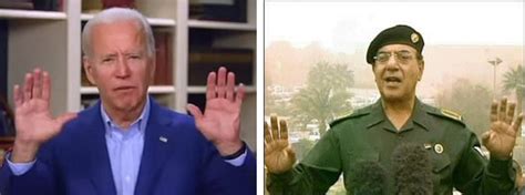 Biden And Bagdad Bob Blank Template Imgflip