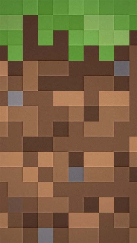 Minecraft Grass Block Wallpaper