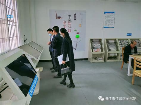 江城区文化广电旅游体育局检查指导图书馆评估定级工作