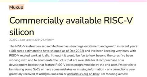 Michael Brodeur On Linkedin Commercially Available Risc V Silicon