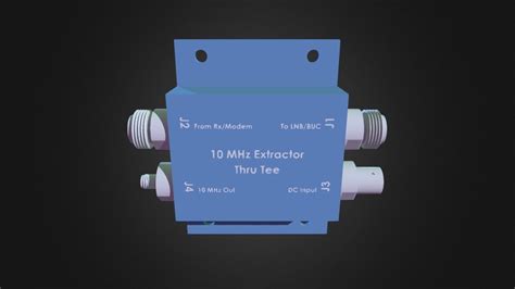 Reference Extractor Tee RET 3D Model By Orbital Research Ltd
