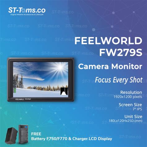 Promo FEELWORLD FW279S 4K Ultra Bright Monitor Cicil 0 3x Jakarta