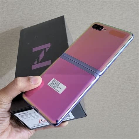 Jual SAMSUNG Z FLIP 1 Ram8/256Gb Resmi SEIN FULL ORI NOMINUS NORMAL 100 ...
