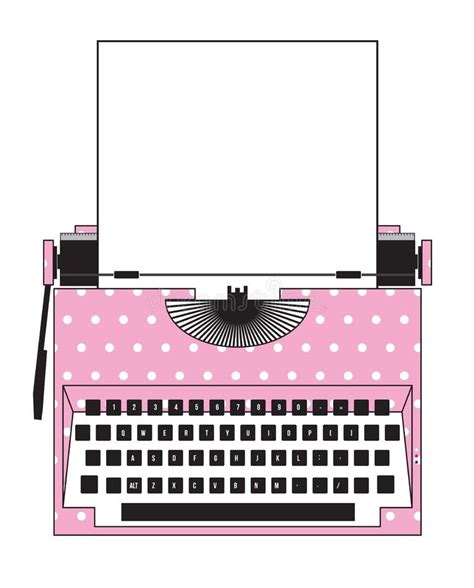 Line Drawing Antique Typewriter Stock Illustrations 126 Line Drawing