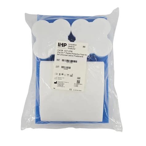 Imp 1007 Cpm Clip On Patient Protective Pads Universal Lateral Primis Medical