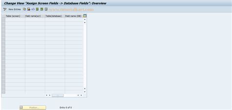 Foti13 Sap Tcode Reti Assign Screen Db Field