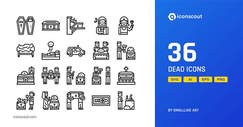 Dead Icon Pack 36 Free Download Miscellaneous Icons Iconscout