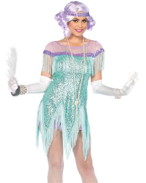 Plus Size Swanky Flapper Costume Spicy Lingerie
