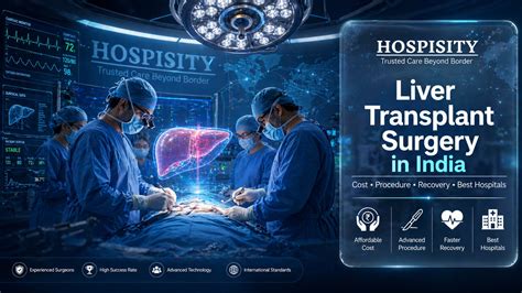 Liver Transplant Surgery In India 2026 Hospisity
