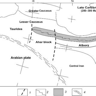 Paleogeographical Reconstruction For 280300 Ma Late Carboniferous