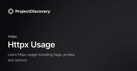X Usage Projectdiscovery Documentation