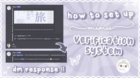 Mimu Verification Discord Tutorial Quick Easy 2023 Updated Slash