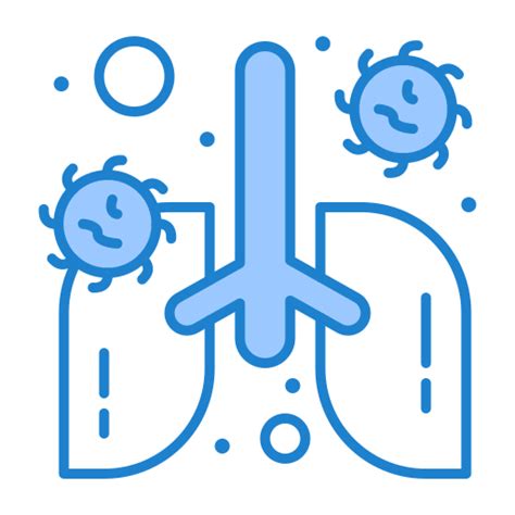 Infectious Disease Generic Blue Icon