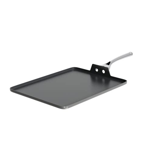 Square Non Stick Griddle Pan 3d Model Download Tableware On