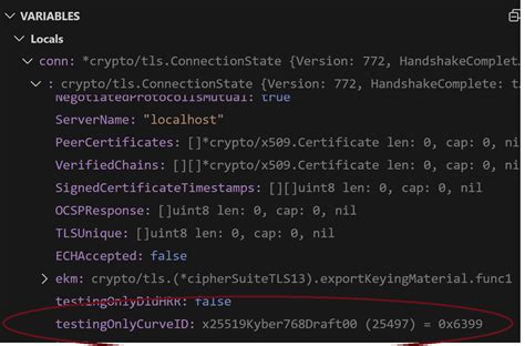 Go 1 23 Pqc Quantum Safe Tls Getting Help Go Forum