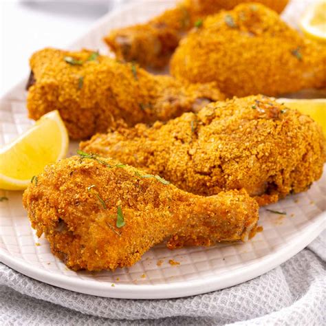 Keto Southern Air Fryer Drumsticks Beauty And The Foodie