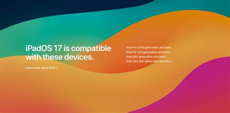 Here Are All The Compatible Apple Devices For Ios 17 Ipados 17 Macos