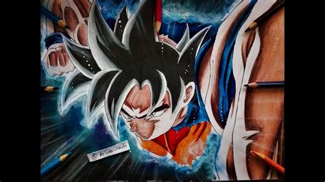Dibujar A Goku Migatte No Gokui Ultra Instinct Faber Castell
