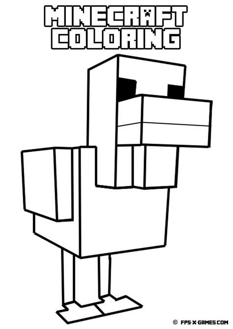 Minecraft Sword Coloring Pages Free Large Images Minecraft