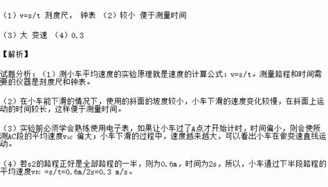 小明在“测小车的平均速度 的实验中 设计了如图9所示的实验装置 小车从带刻度的斜面顶端由静止下滑 图中的数字是小车到达a B C三处时电子表的