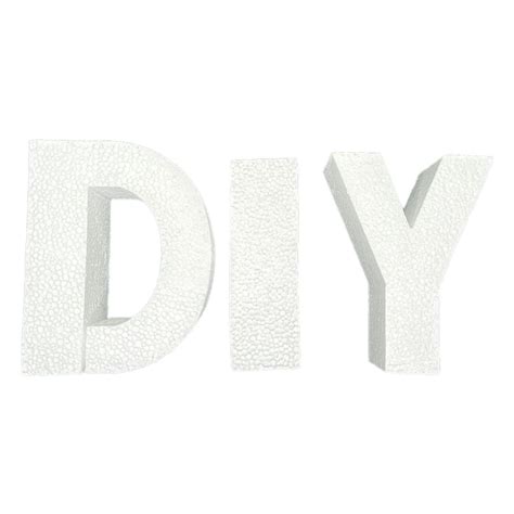 Polystyrene Styrofoam Alphabet A To Z Number 69200030