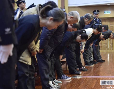 天津港爆炸案一审宣判现场画面