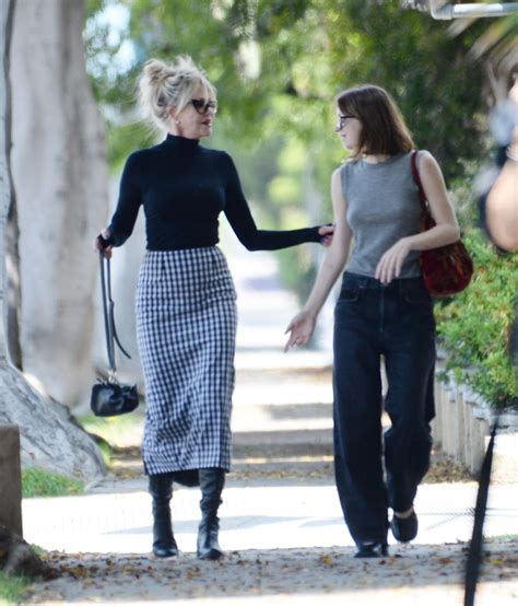 Melanie Griffith And Stella Banderas In Los Angeles 06082023 • Celebmafia