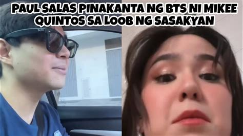Paul Salas Pinakanta Ni Mikee Quintos Ng Bts Song Habang Nagmamaneho