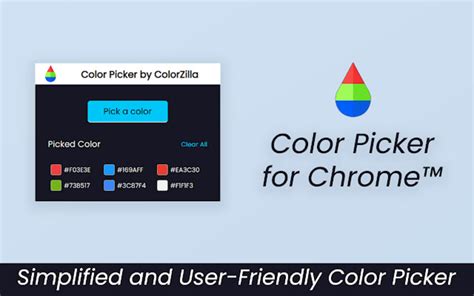 Color Picker by ColorZilla для Google Chrome Расширение Скачать