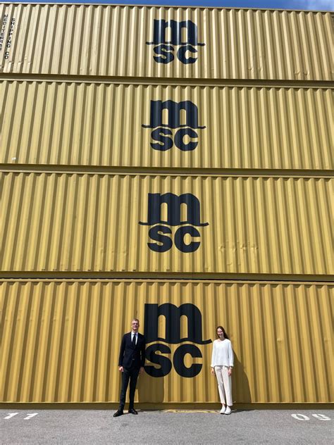 Msc Medlog Portodigenova Export Import Bcorp Terminal Visita