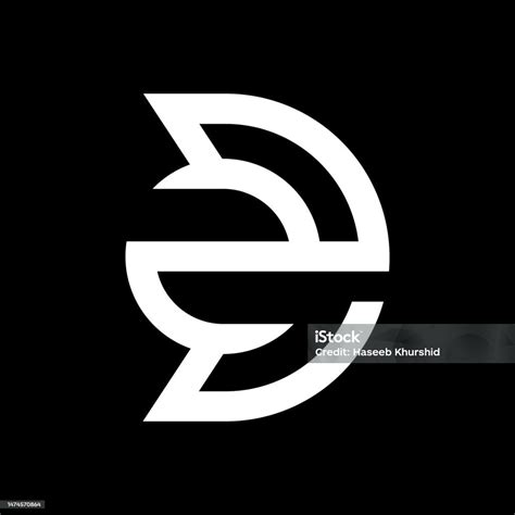 Logo Zd Minimal Icône Dune Lettre Dz Sur Fond De Luxe Idée De Logo
