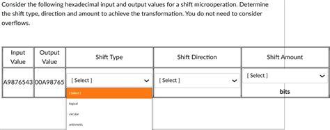 Solved Consider The Following Hexadecimal Input And Output Values For