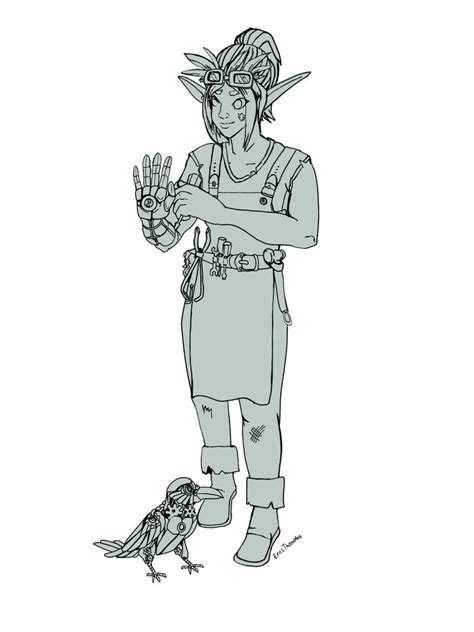Vahn Lineart Commission By Kahmical On Deviantart
