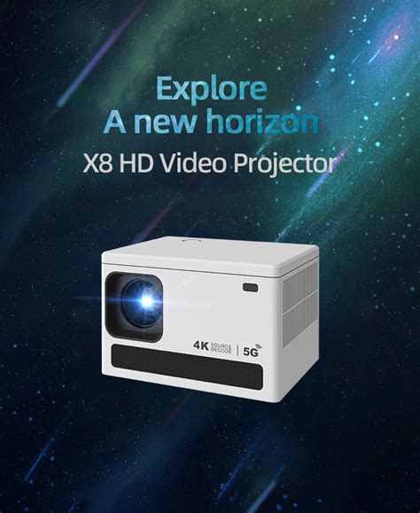 Mini Projector 4k Portable Projector For Phone Wifi Projector Android