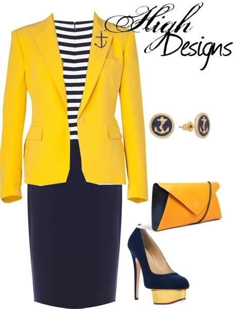 Sea Worthy Yellow Designer Blazer Luxury Yellow Office Blazer