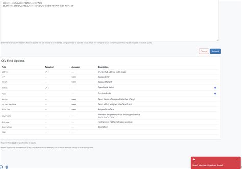 import ipam including interfaces · netbox community netbox · discussion