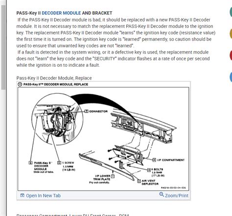 Security Module Replacement Part The Security Module On My Car Is