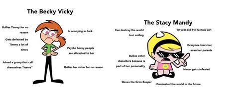 The Becky Vicky Vs The Stacy Mandy Rvirginvschad